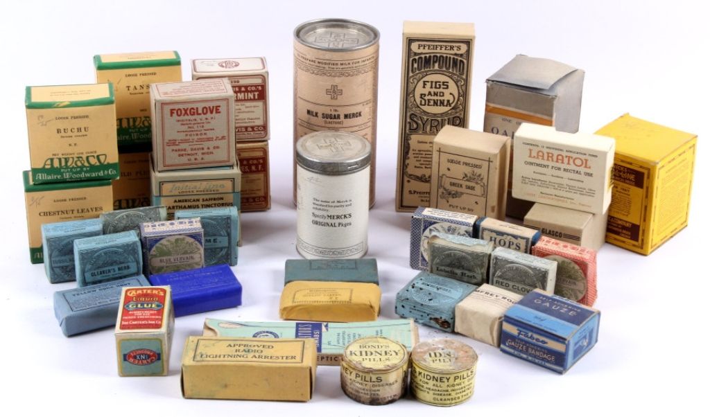 Antique & Vintage Medicine Collection The collecti