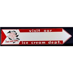 Double Sided Ice Cream Sign