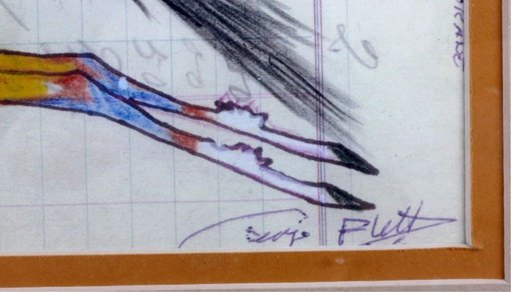 "Prairie Rose" Ledger Art Print By George Flett