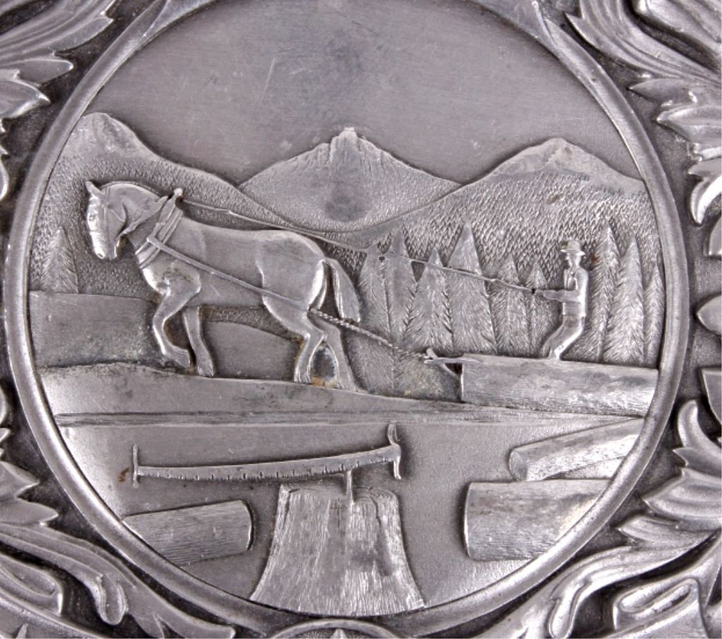 Montana Centennial Logger Belt Buckle