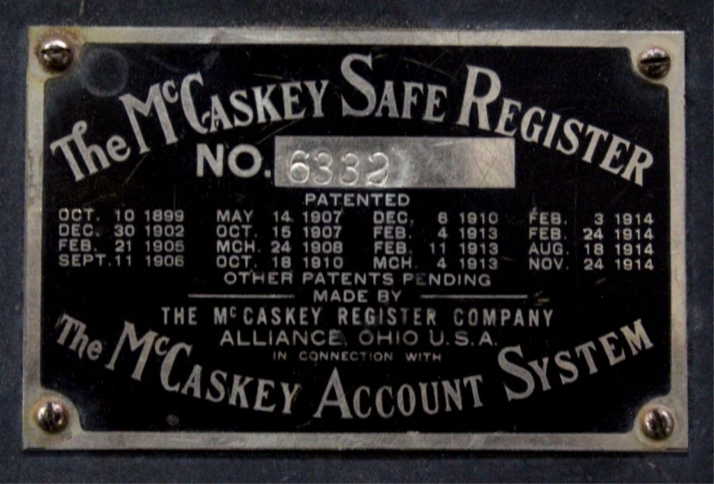 McCaskey Register Safe