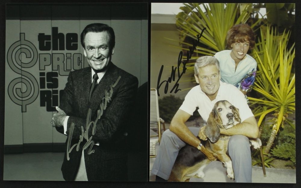 Lot of (2) Bob Barker Signed 8x10 Photos (PA LOA)