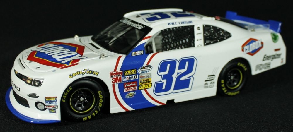 Kyle Larson Signed NASCAR #32 Clorox 2013 Camaro 1:24 Action Die-Cast ...