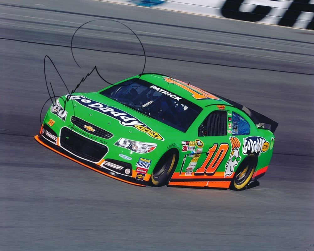 Danica Patrick Signed Go Daddy NASCAR 8x10 Photo (PA LOA)