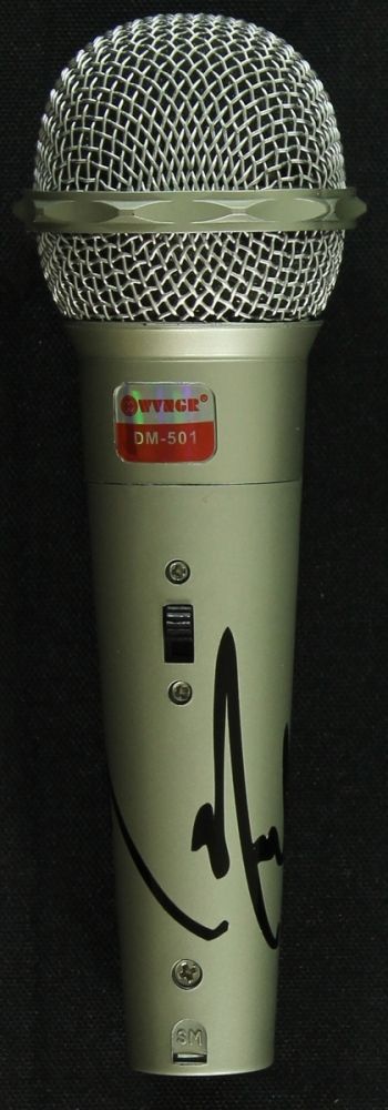 Michael Jackson Facsimile Signed Microphone