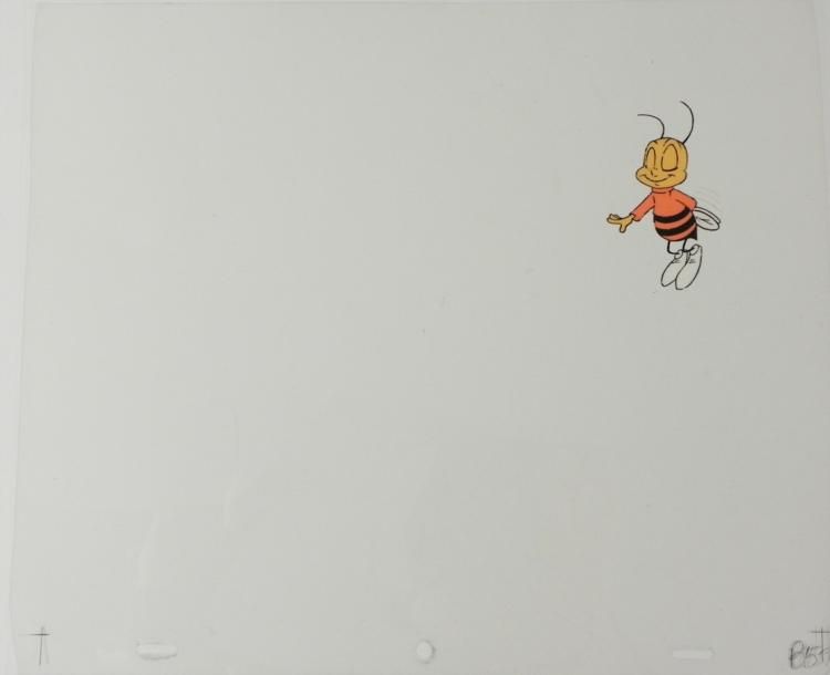 Curious Buzz Original Cel Production Art Cheerios Honey