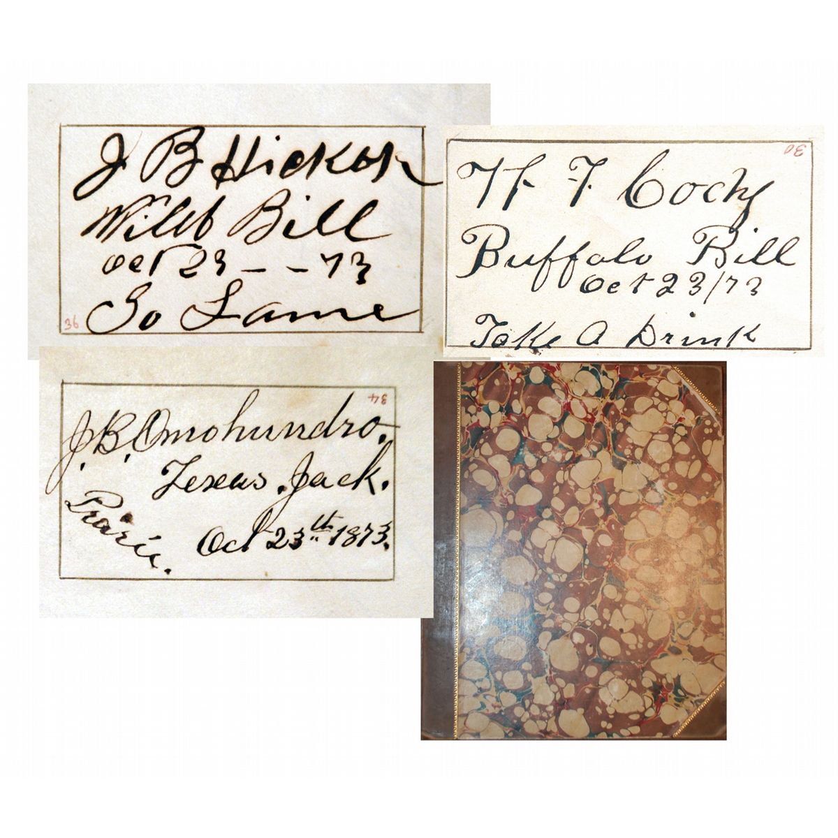 Extremely Rare J. B.Hickok/Wild Bill, and A plethora of famous 19th ...