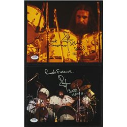 Lot of (2) Bill Ward Signed Black Sabbath 8x10 Photos Inscribed "Rock ...