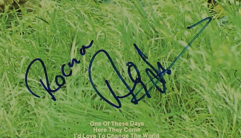 Ten Years After "A Space In Time" Vintage Record Album Cover Signed by ...