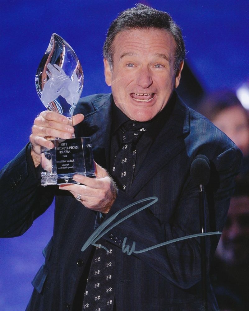 Robin Williams Signed 8x10 Photo (PA LOA)