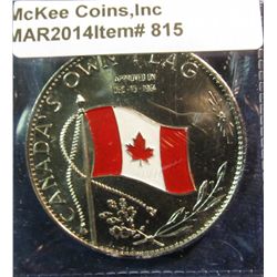 815. “Canada’s Own Flag” approved on Dec. 15, 1964 – features colorized ...