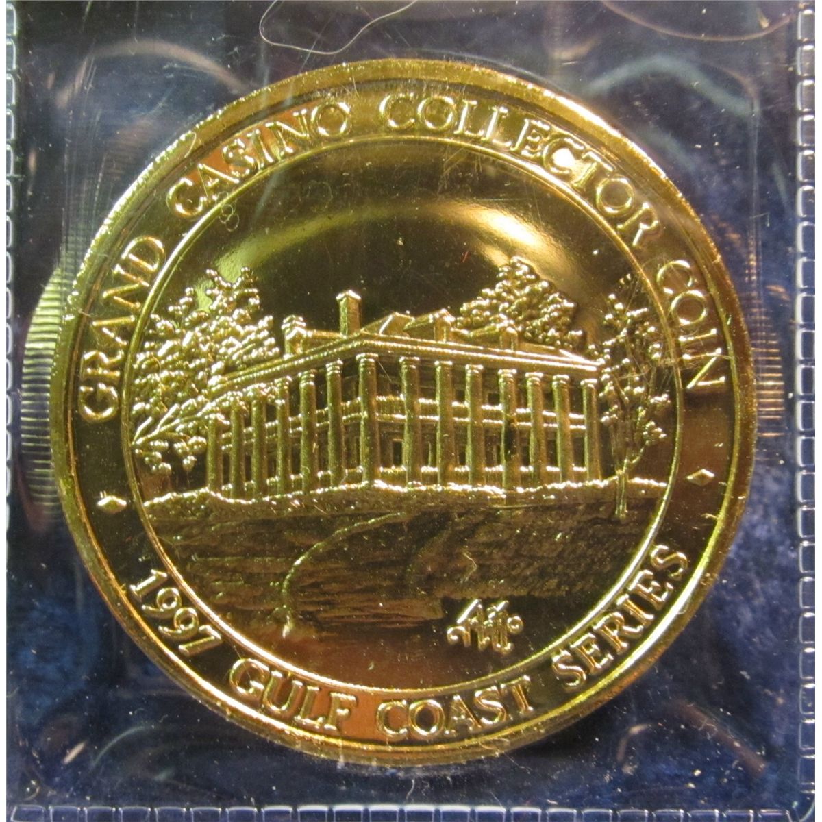 714. Grand Casino gold-plated 1997 Gulf Coast series coin – from ...