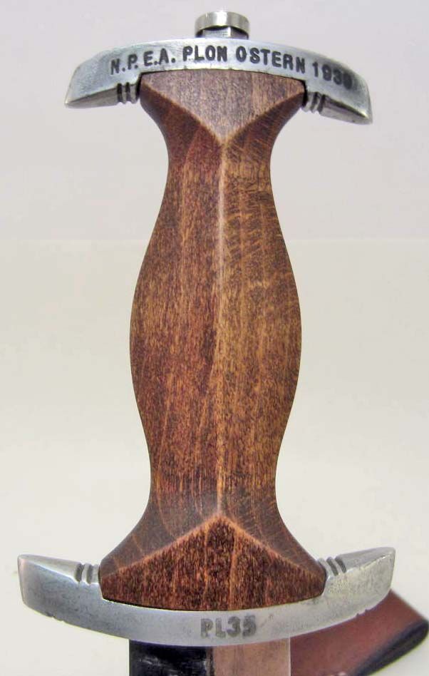 GERMAN NAZI NPEA ENLISTED MANS DAGGER W/ SCABBARD