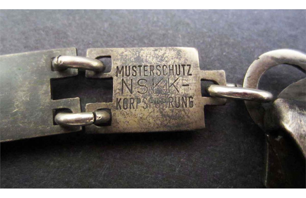 GERMAN NAZI NSKK OFFICERS DAGGER CHAIN