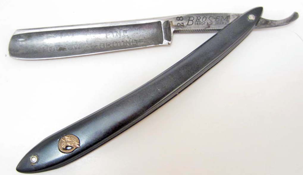 GERMAN NAZI LUFTWAFFE STRAIGHT RAZOR