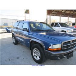 2002 - DODGE DURANGO