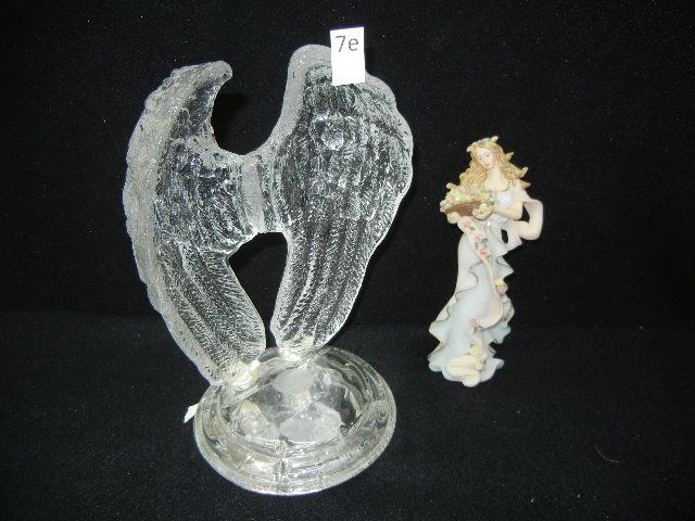 Bradford Exchange Heaven's Crystal Blessings, "Angel of Hope" Figurine ...