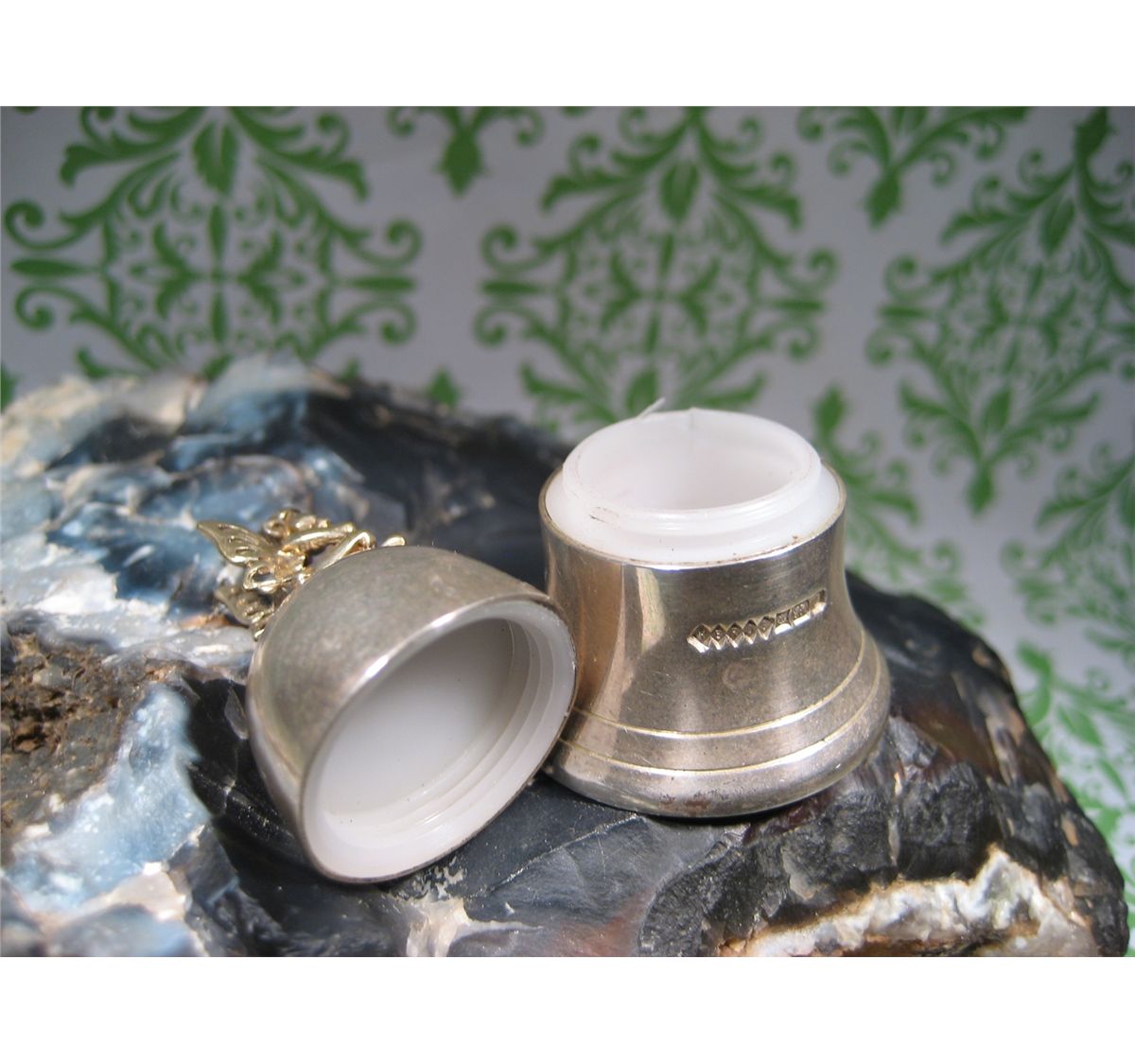 Solid STERLING Silver Box 925 Baby's First Tooth Fairy Bell by Harman ...