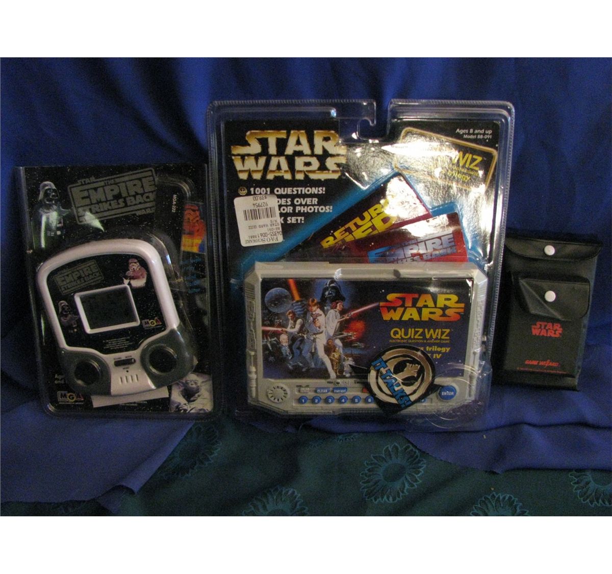 LOT OF 3 STAR WARS HANDHELD VIDEO GAME