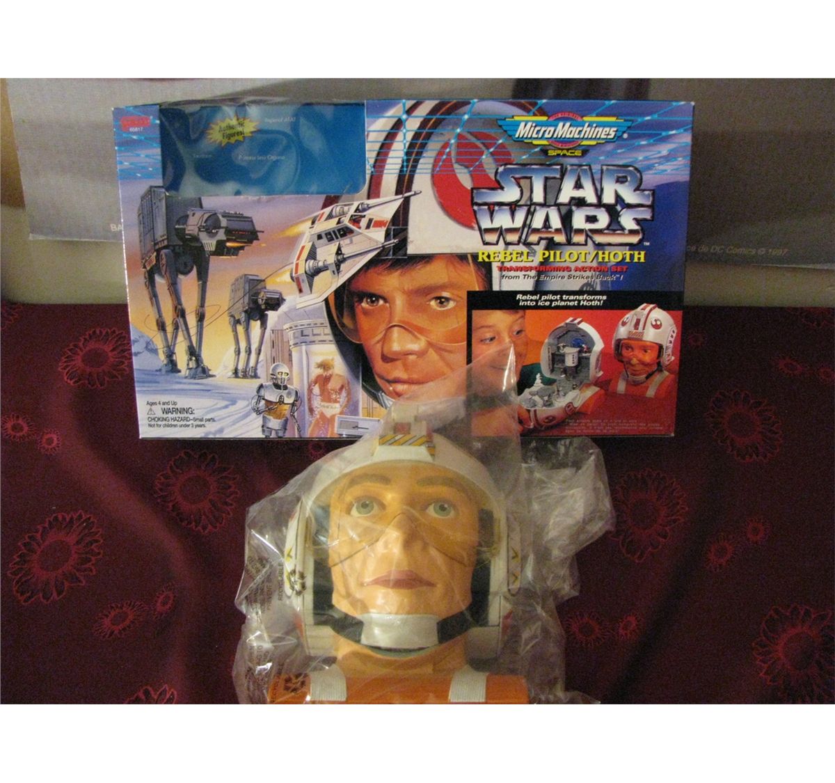STAR WARS MICROMACHINE - REBEL PILOT/HOTH
