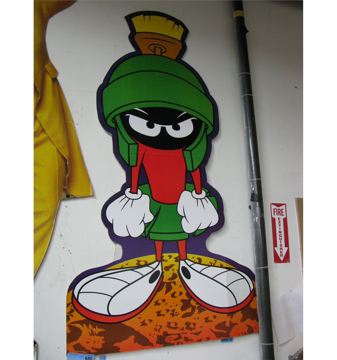 MARVIN THE MARTIAN LIFE SIZE CUT OUT