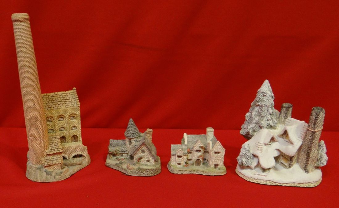 4 DAVID WINTER Cottages; Cotton Mill-1983, Snow Cottages-1984 ...