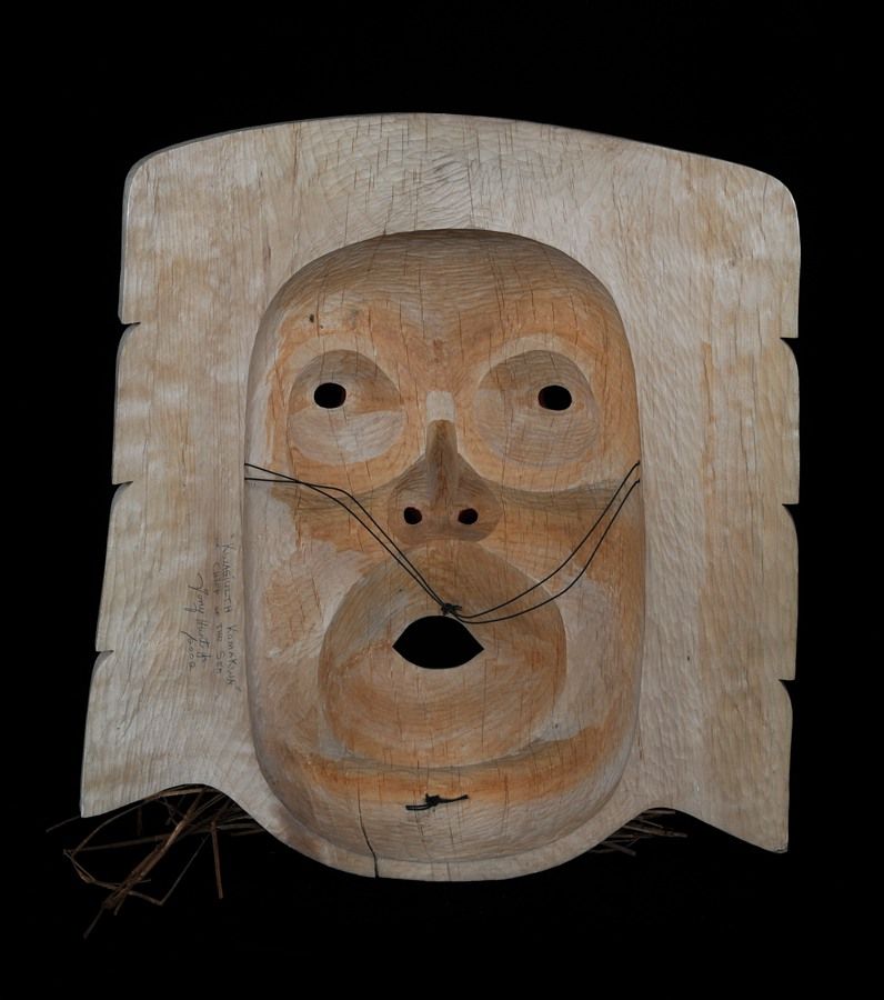 Dwayne Simeon Kwagiulth Komokwa Mask 20" H. 17" W. Good Condition with ...