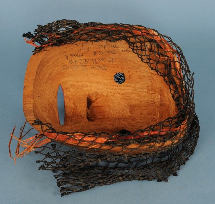 Human Speaker Dance Mask Carved For a Bella Coola Potlatch by Don Beans ...