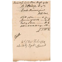 Declaration of Independence: Robert Treat Paine