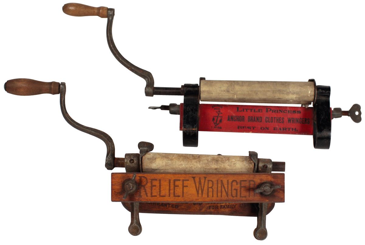 Salesman's sample wringers (2), Little Princess Anchor Brand & Horse ...