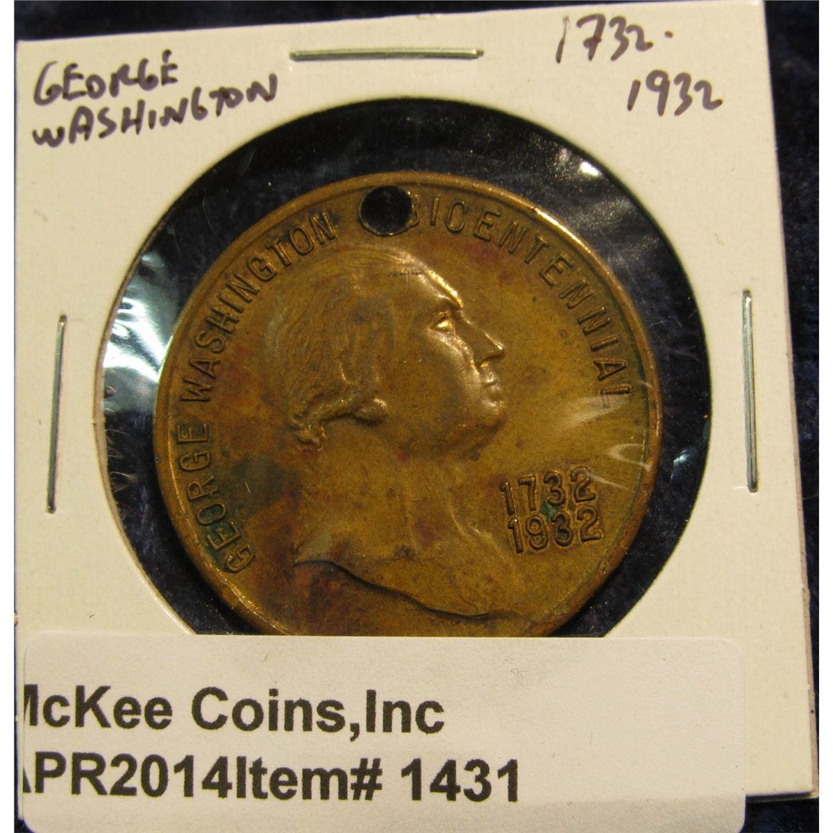 1431. George Washington Bicentennial 1732-1932 / Mount Vernon ...