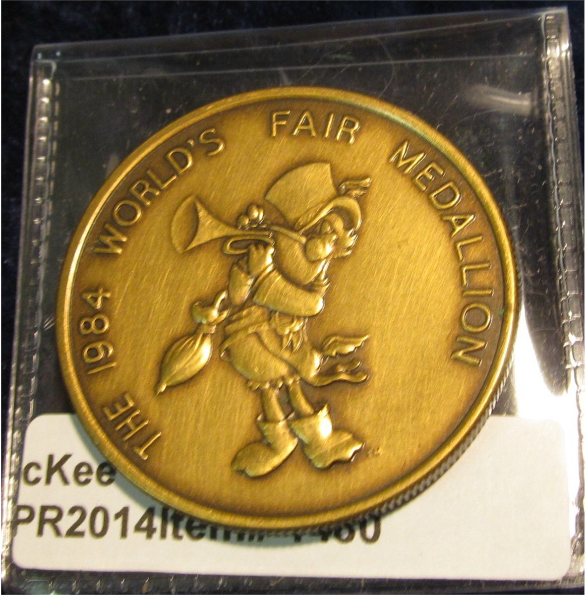 1480. The 1984 World’s Fair Medallion / The World’s Fair City – New ...