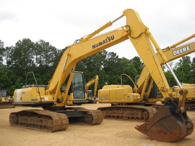 KOMATSU PC200LC-7 HYDRAULIC EXCAVATOR, S/N C50323 (04 YR) 9'-7" STICK ...