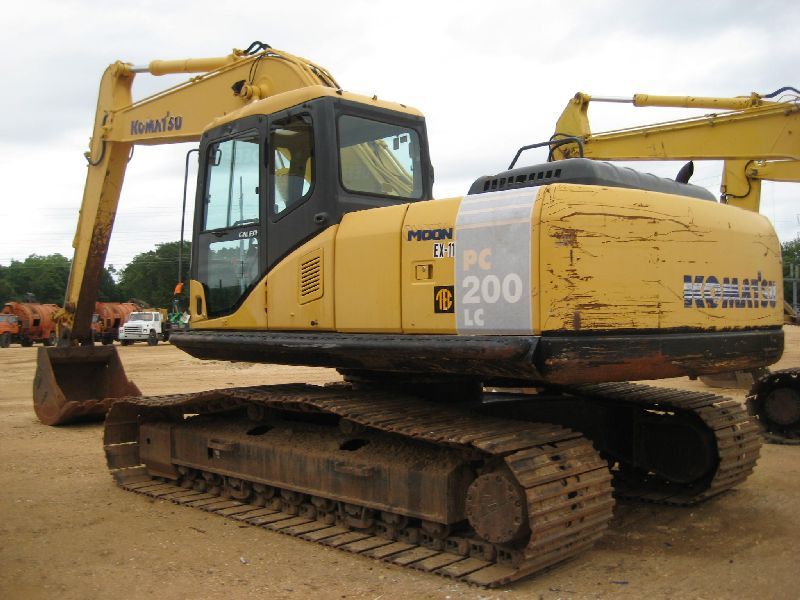 KOMATSU PC200LC-7 HYDRAULIC EXCAVATOR, S/N C50323 (04 YR) 9'-7" STICK ...
