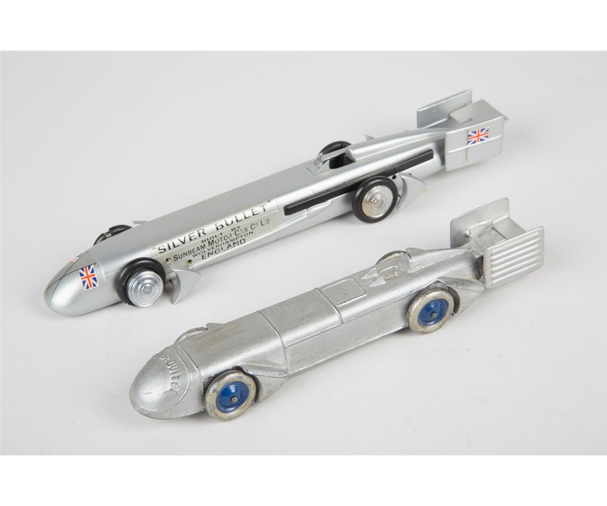 Lot of 2 - Mini Model "Silver Bullet" Model Rac