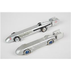 Lot of 2 - Mini Model "Silver Bullet" Model Rac