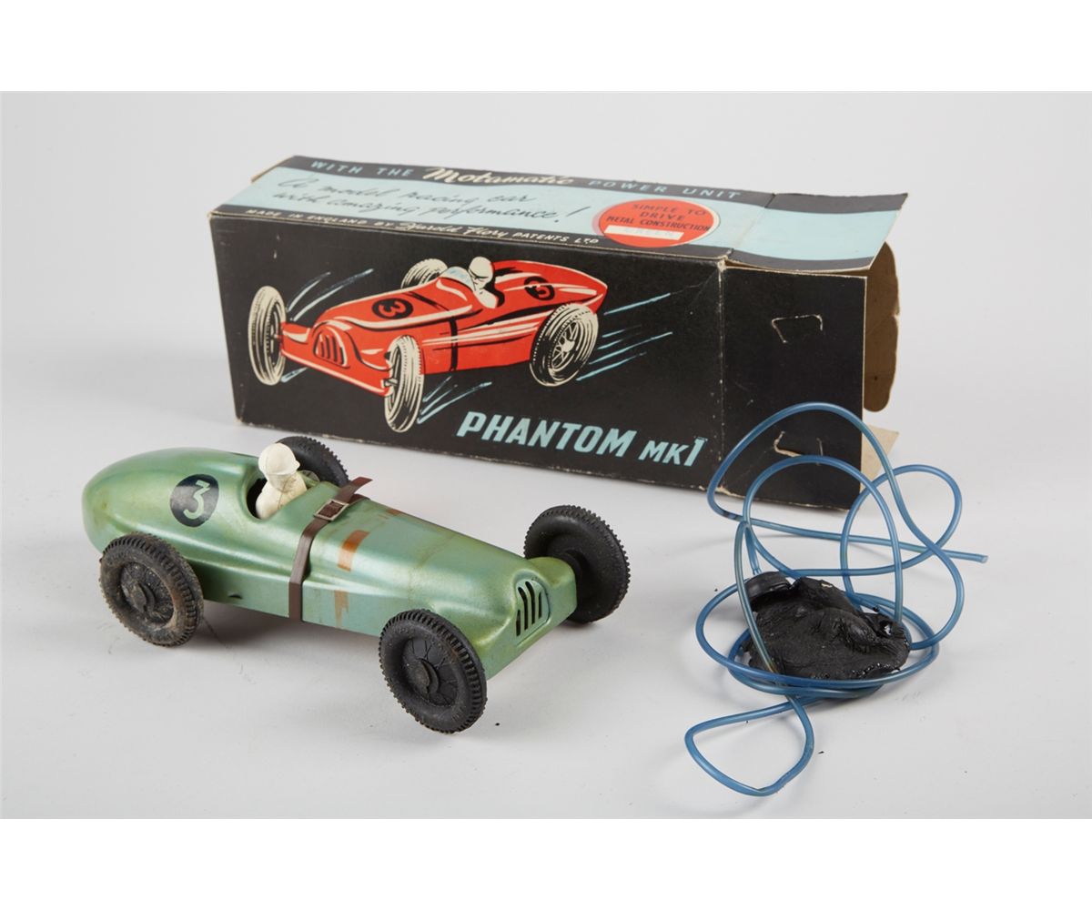 Phantom MK1 Litho. Tin, Rubber & Plastic Toy Ra