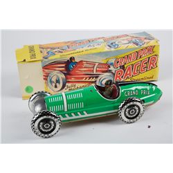 Marx "Grand Prix Racer" Litho. Tin Toy Race