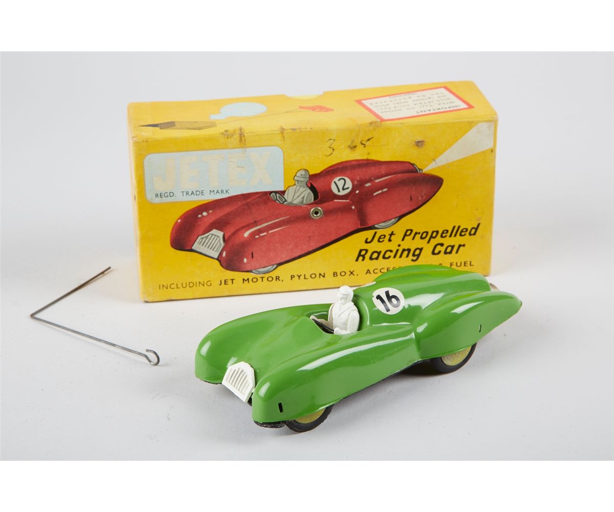 Jetex No. 16 Celluloid Toy Race Car