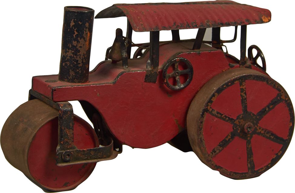 Vintage Keystone Child's Ride On Toy Steam Roller