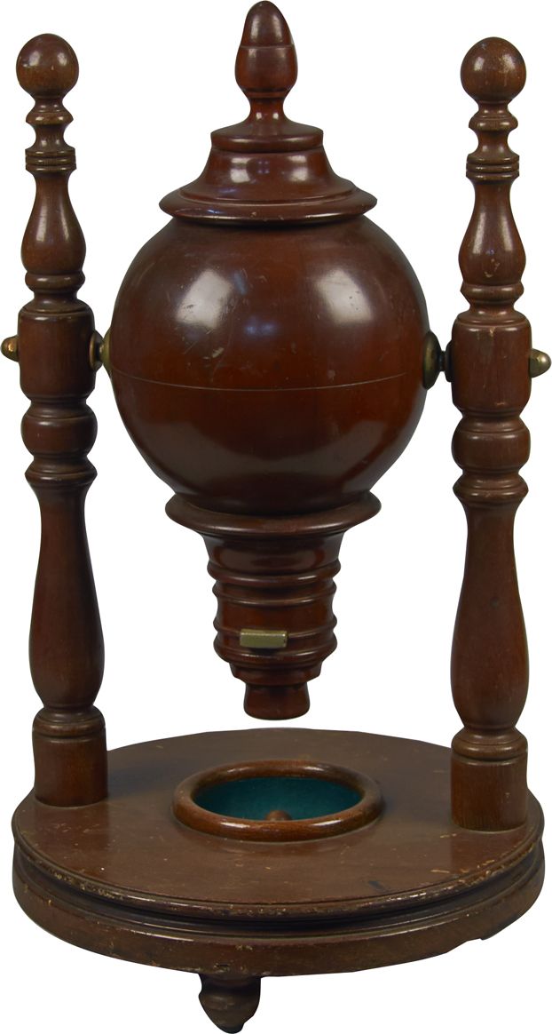 Early Wooden Tabletop Keno Goose