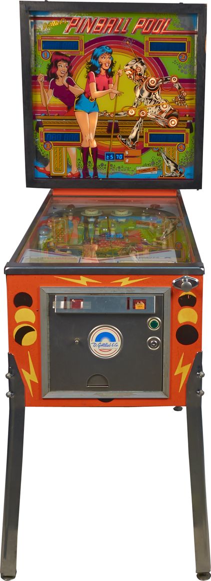 25 Cent D. Gottlieb & Co. "Pinball Pool" Pinball Arcade