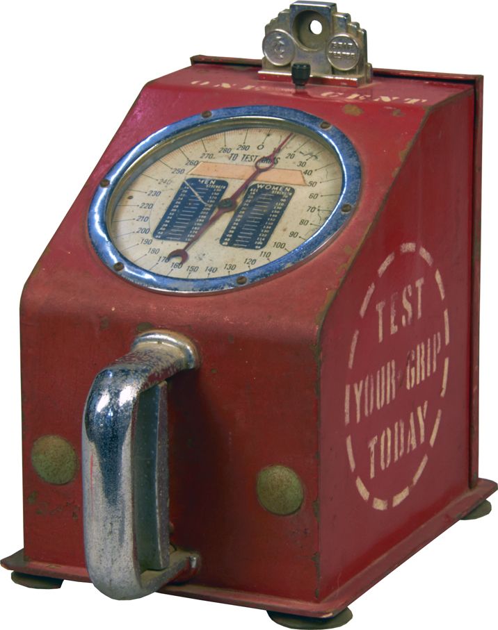1 Cent Gottlieb Countertop Grip Scale Strength Tester