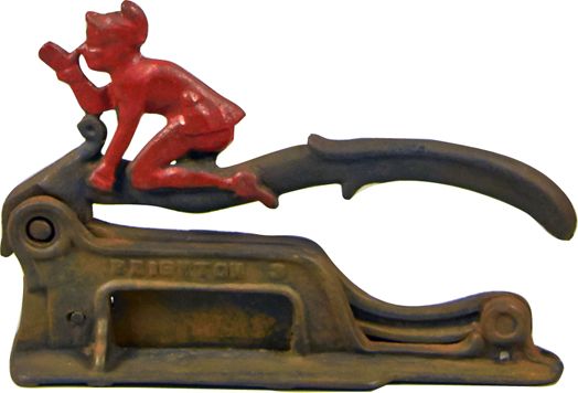 Early Brighton Cast-Iron Tobacco Plug Cutter