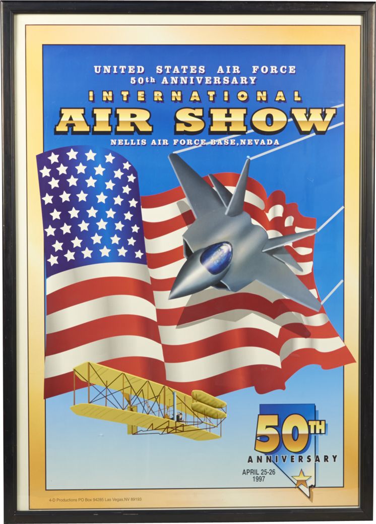 United States Air Force 50th Anniversary Poster