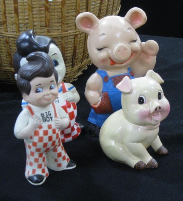 Misc. Lot of Bob Big Boy & Pigs