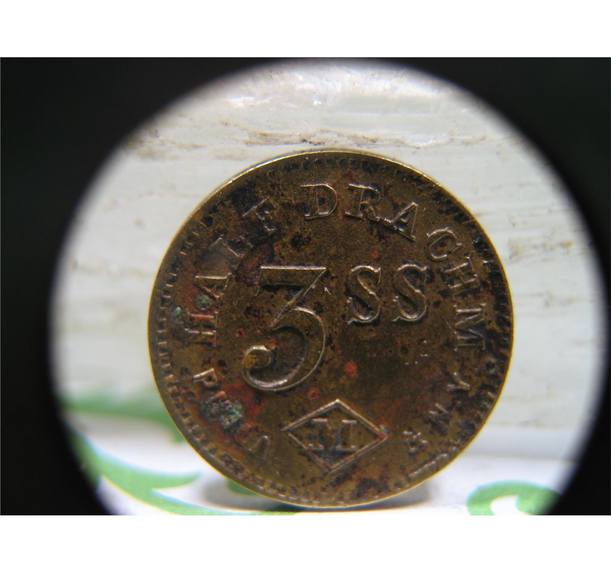 PHILADELPHIA & N.Y. TOKEN - TWO DRACHMS 3ii - Apothecary Weight -Nice - NCC