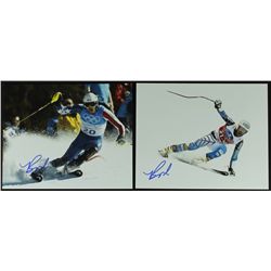 Lot of (2) Bode Miller Signed 8x10 Photos (PA LOA)