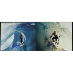 Lot of (2) Kelly Slater Signed 8x10 Photos (PA LOA)