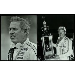 Lot of (2) David Pearson Signed NASCAR 8x10 Photos (PA LOA)